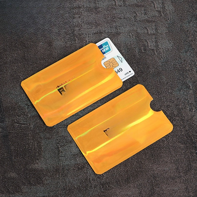 Jual 100Pcs Wholesale Anti-Scan RFID Card Sleeves NFC Signal Blocking ...