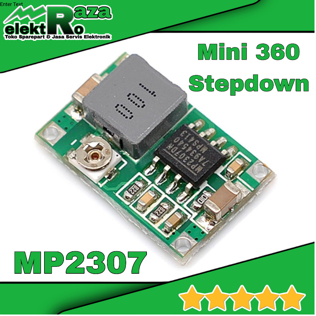 Jual Mini 360 Step Down Module MP2307 Buck Micro Step down Module Mini ...