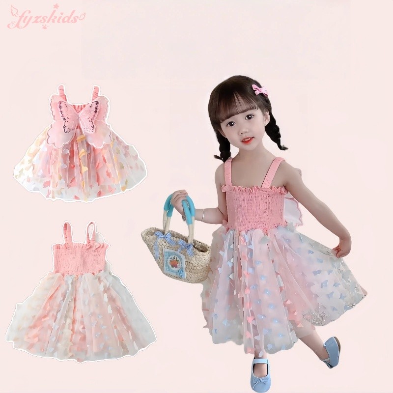 Jual fyzskids 1-6 Tahun Gaun Gadis Baru Modis Kepribadian Trendi Harta ...