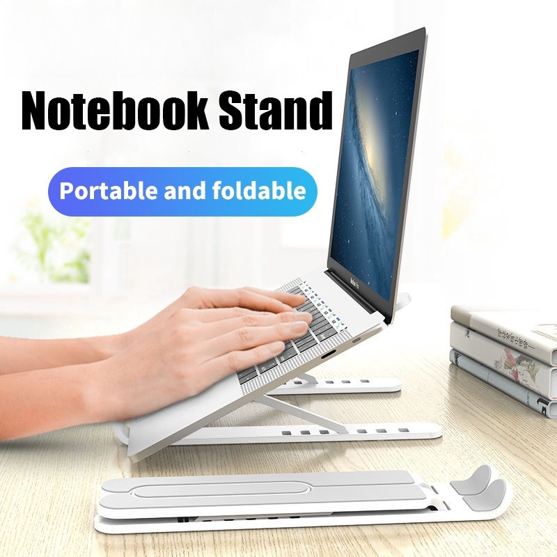 Jual Anti-Slip Adjustable Folding Stand Holder for Laptop/Notebook ...