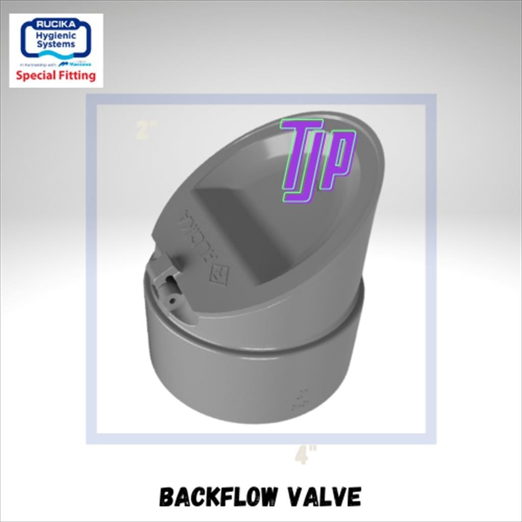 Jual BACKFLOW VALVE PVC RUCIKA 3" | Shopee Indonesia