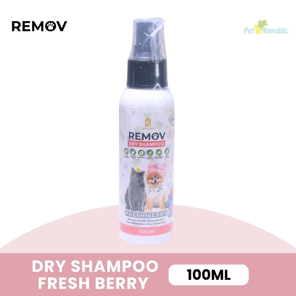 Jual REMOV Dry Shampoo Fresh Berry 100ml | Shopee Indonesia