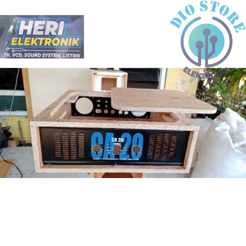 Jual BOX POWER CA 20 BAHAN FUL TRIPLEK + PLAT BESI DEPAN BELAKANG | Shopee Indonesia