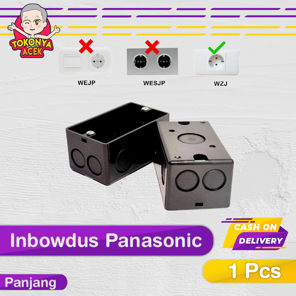 Jual Panasonic Inbow Dus WVJ 5911 National Mangkok Tanam Persegi ...