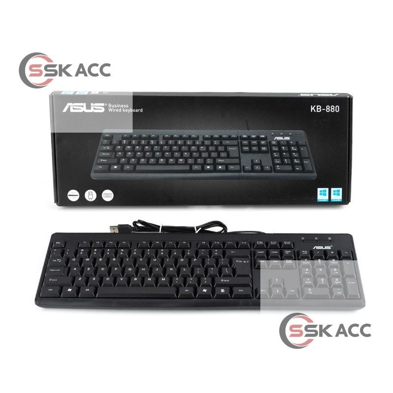 Jual Keyboard ASUS KB-880 / Keyboard USB ASUS / Keyboard Branded SSKACC ...