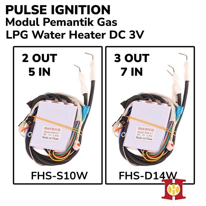 Jual Module Modul Ignition Igniter Pemantik Gas LPG Water Heater ...