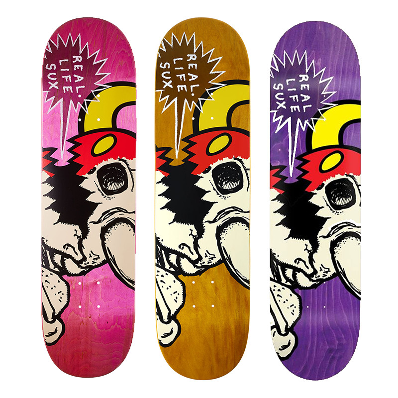 Jual Toy Machine Skateboards Deck Real Life Sux 8.25 | Shopee Indonesia