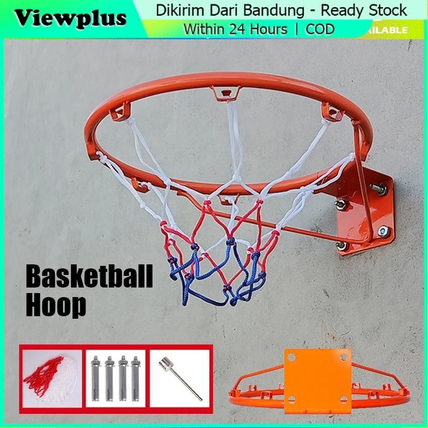 Jual Ring Basket Basketball Hoop Besar 45Cm Ring Basket Standart Besi ...