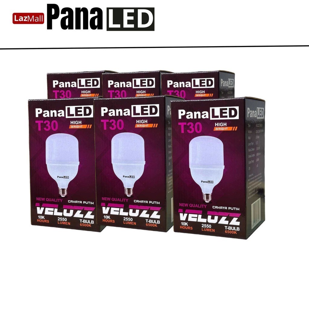 Jual PANALED VELOZZ LAMPU LED 40 WATT 5W 10 W 15W 20 W 30W 40W 50W 60W ...