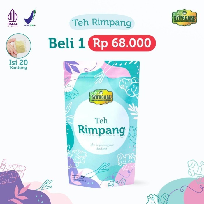 Jual Teh Rimpang BPOM JSR | Teh Celup Rempah | Teh Diet Detox ...