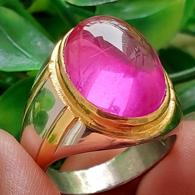 Jual CINCIN BATU SIAM ROSE BANGKOK ORIGINAL 9 SKALA HARDNESS | Shopee ...