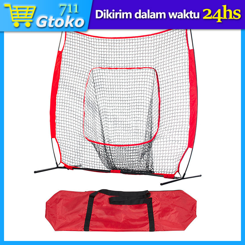 Jual Baseball Net Jaring Target Softball Golf Portable Baseball Batting ...