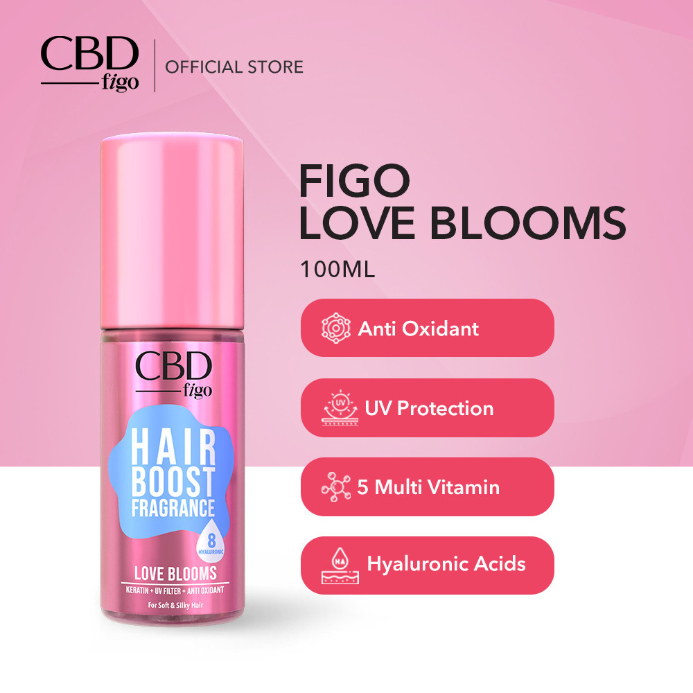 Jual CBD Figo Hair Boost Fragrance - Love Blooms 100ml | Shopee Indonesia