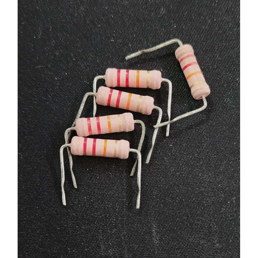 Jual Resistor 2W 22k Ohm 22 Kilo Ohm Merah Merah Oren Emas - Harga per 5pcs | Shopee Indonesia