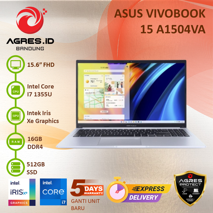 Jual ASUS VIVOBOOK 15 A1504VA I7 1355U 16GB 512GB 15.6" FHD - VIPS757 ...