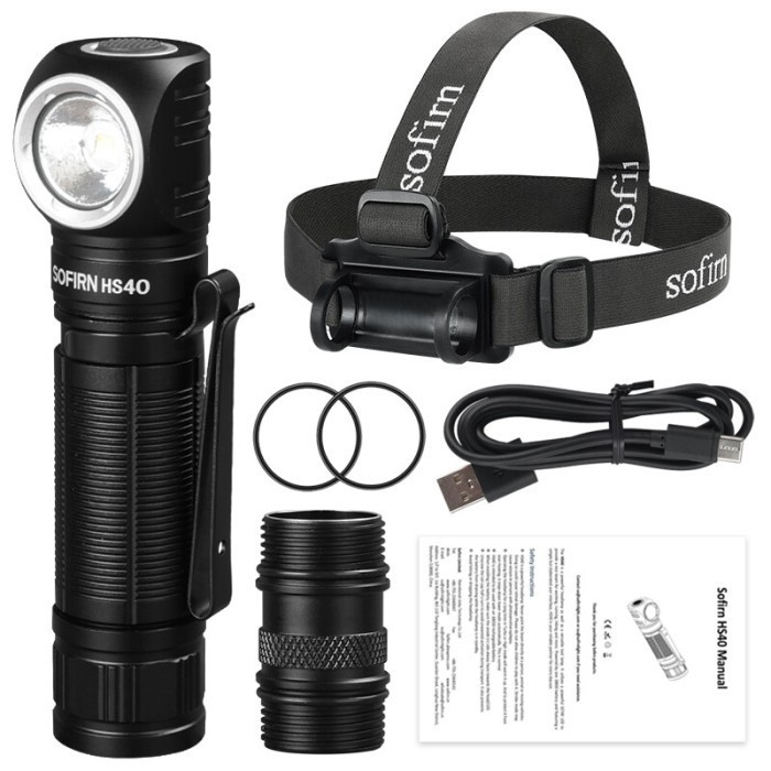 Jual SOFIRN HS40 SENTER LED KEPALA LUMINUS SST40 2000 LUMENS HEADLAMP ...