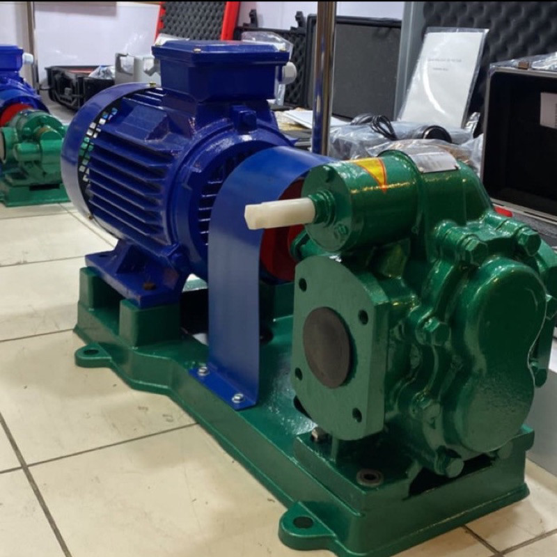 Jual Pompa Gear Pump RK-200 4kw 5.5hp KCB Gear Pump Oli Solar minyak ...