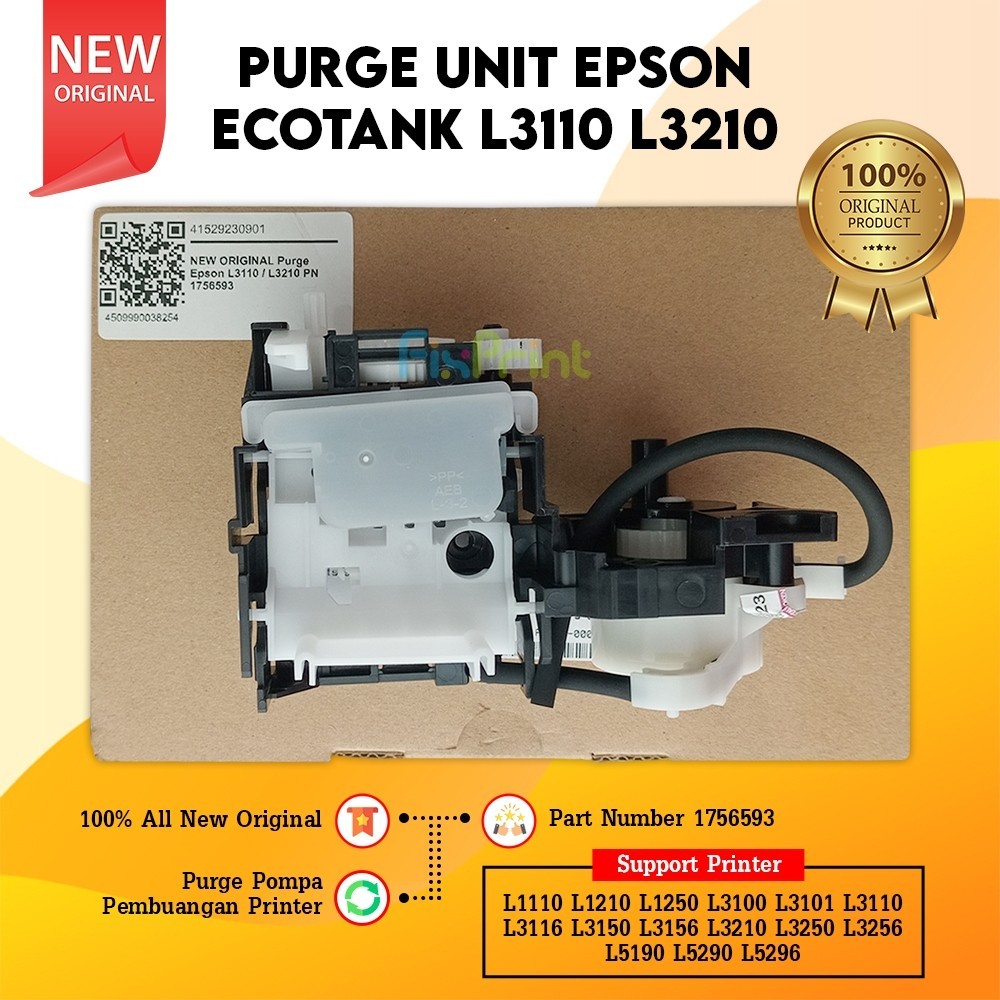 Jual Purge Unit Epson EcoTank L1110 L3110 Pump Assembly Cleaning Kit ...