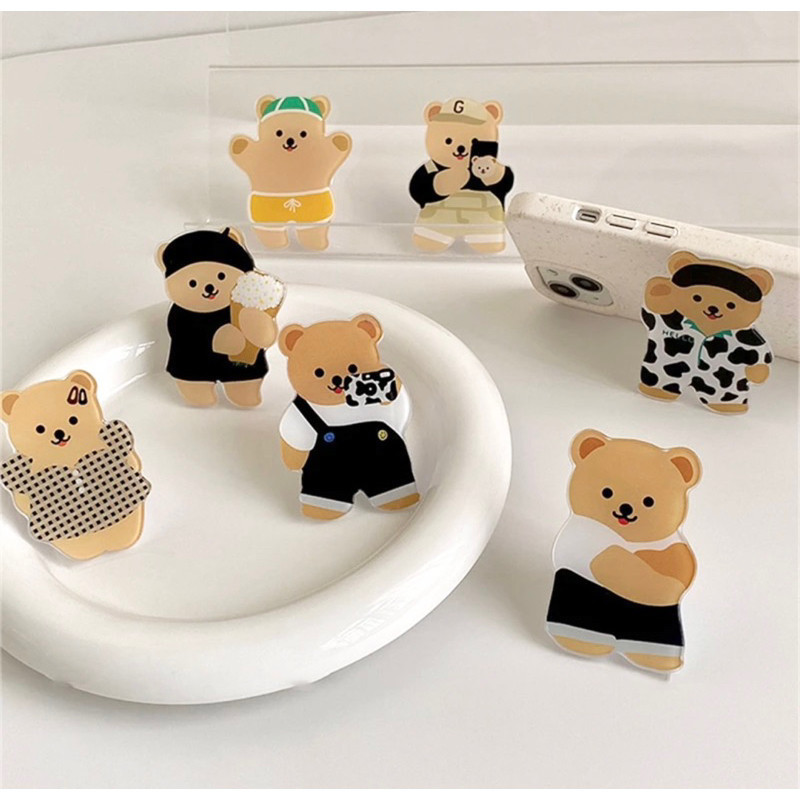 Jual [ READY STOCK ] POPSOCKET BEAR COLLECTIONS / GRIPTOK AKRILIK TEDDY ...
