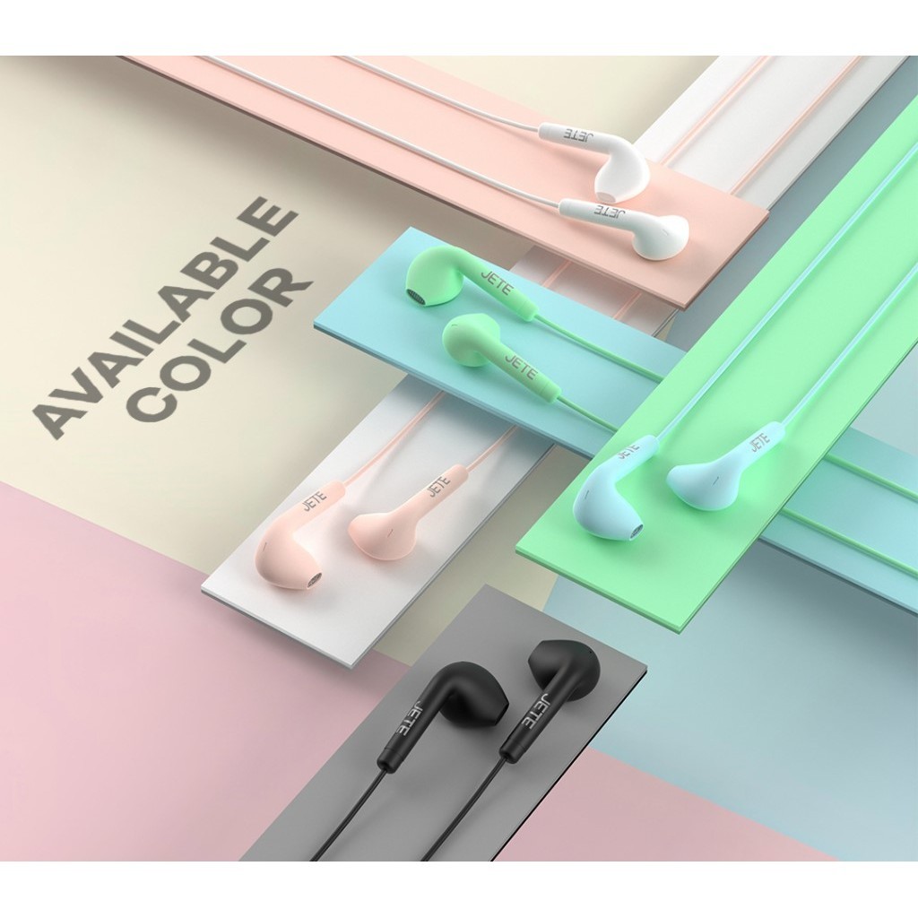 Jual ECERAN Headset Macaron Warna Warni + Mic Earphone Superbass Non ...