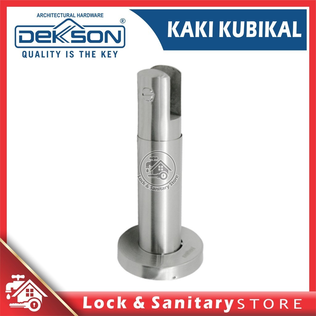 Jual Kaki Kubikal Partisi Kaca Kamar Mandi WC Toilet Dekkson CT 001 ...