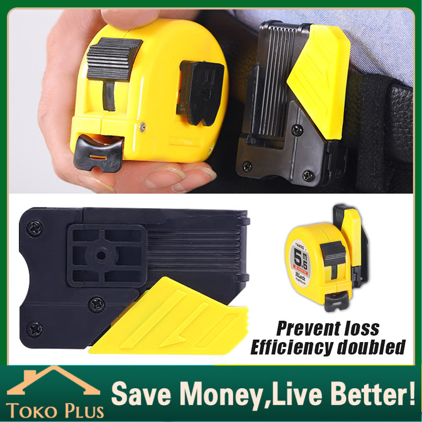 Jual Belt Holder Tempat Tape Measure Hook Bracket Tape Measure Portable ...