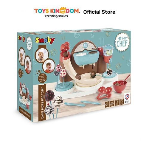 Jual Toys Kingdom Smoby Playset Chef Cake Pops Factory 7/312115 Toys ...