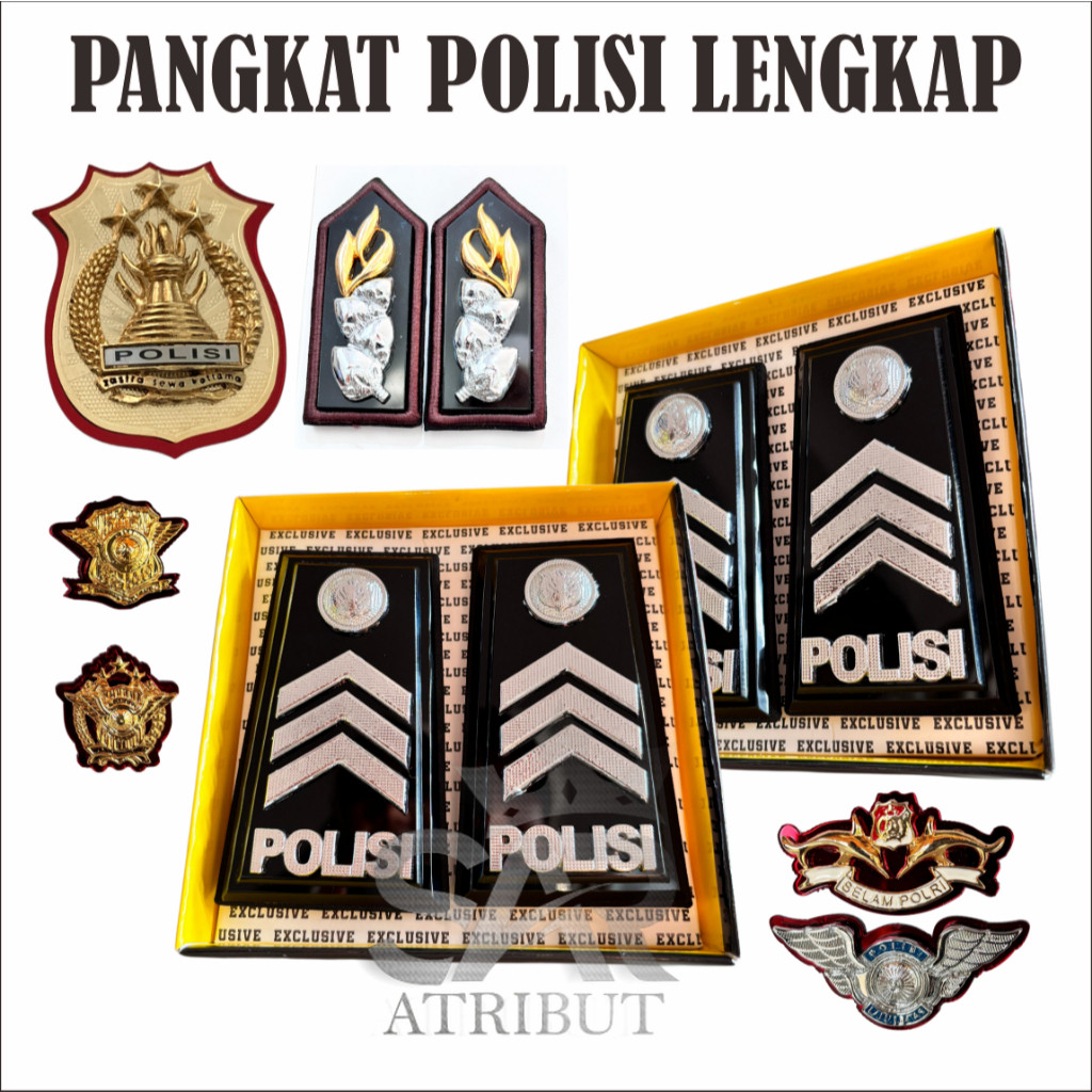 Jual PANGKAT BRIGADIR FULL MIKA DOF - PANGKAT BRIGADIR POLRI - PANGKAT ...
