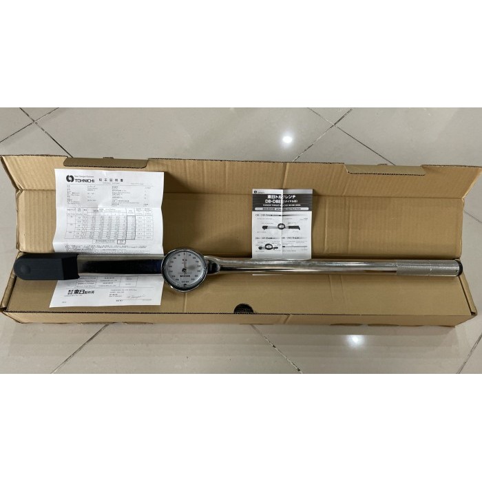 Jual Kunci Torsi Momen DB420N-S 40 - 420Nm 3/4" TOHNICHI Dial Indicating Torque Wrench | Shopee ...