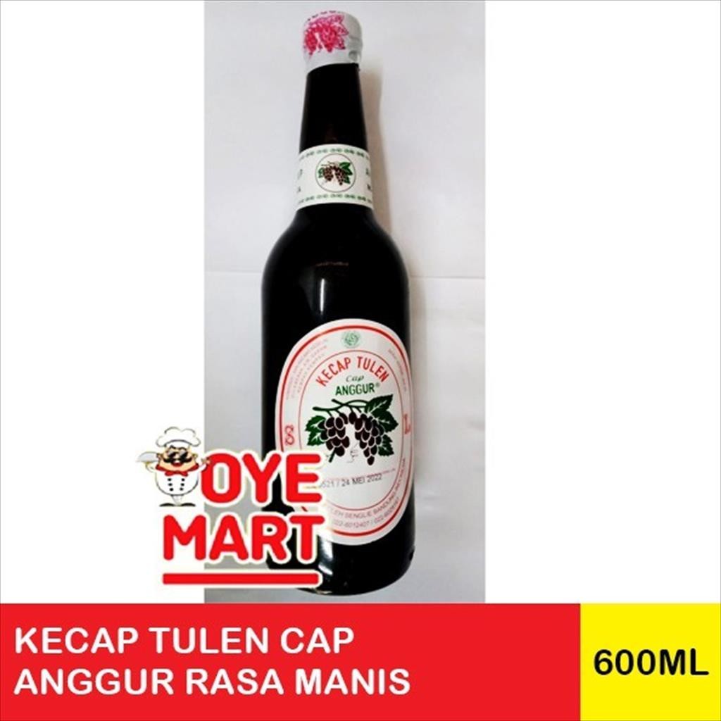 Jual CAP ANGGUR KECAP MANIS 600ML | Shopee Indonesia