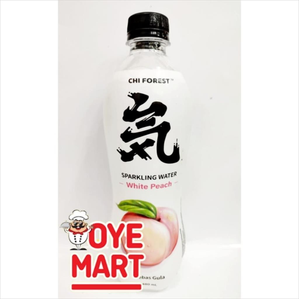 Jual CHI FOREST SPARKLING WATER 480ML/MINUMAN SODA WHITE PEACH | Shopee Indonesia