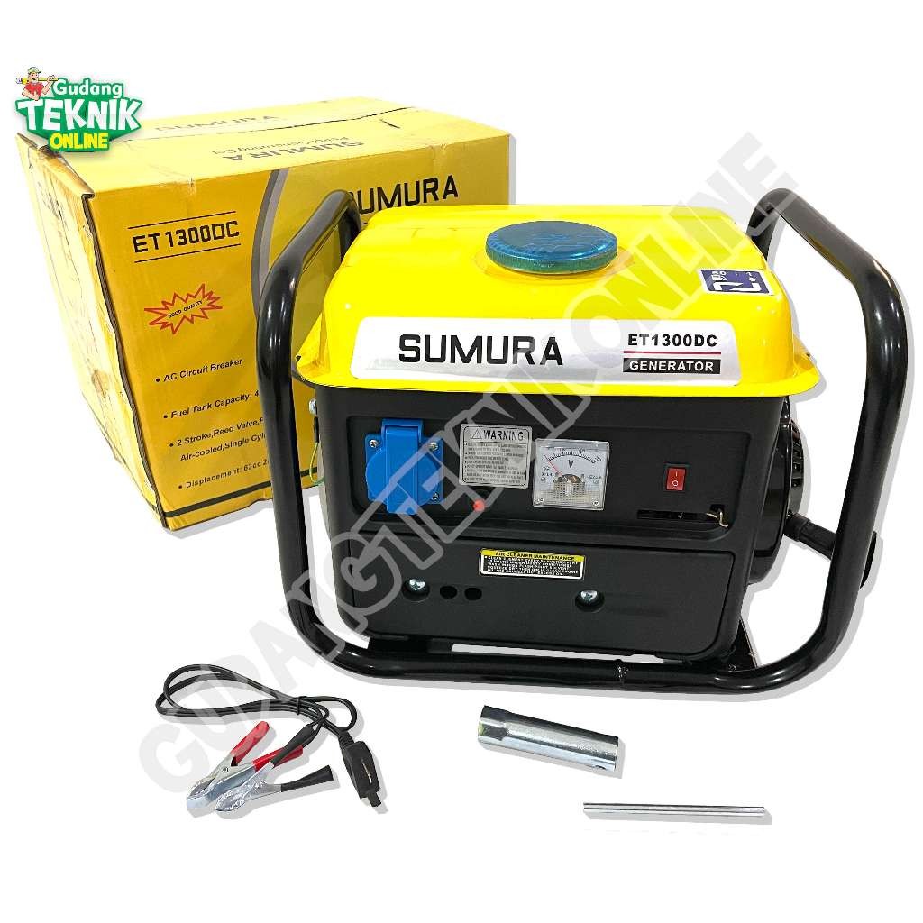 Jual Genset 700watt SUMURA ET1300DC 2Tak / Power Generator Genset LIstrik 700 Watt Wat 700W 2 ...