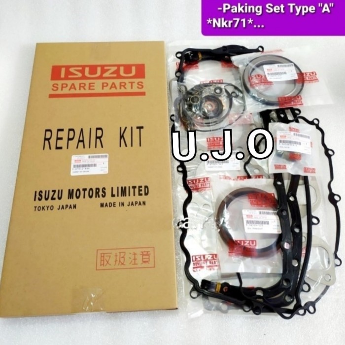Jual PACKING SET MESIN PERPAK PAKING KOP KOMPLIT ISUZU ELF NKR71 4HG1 1SET | Shopee Indonesia