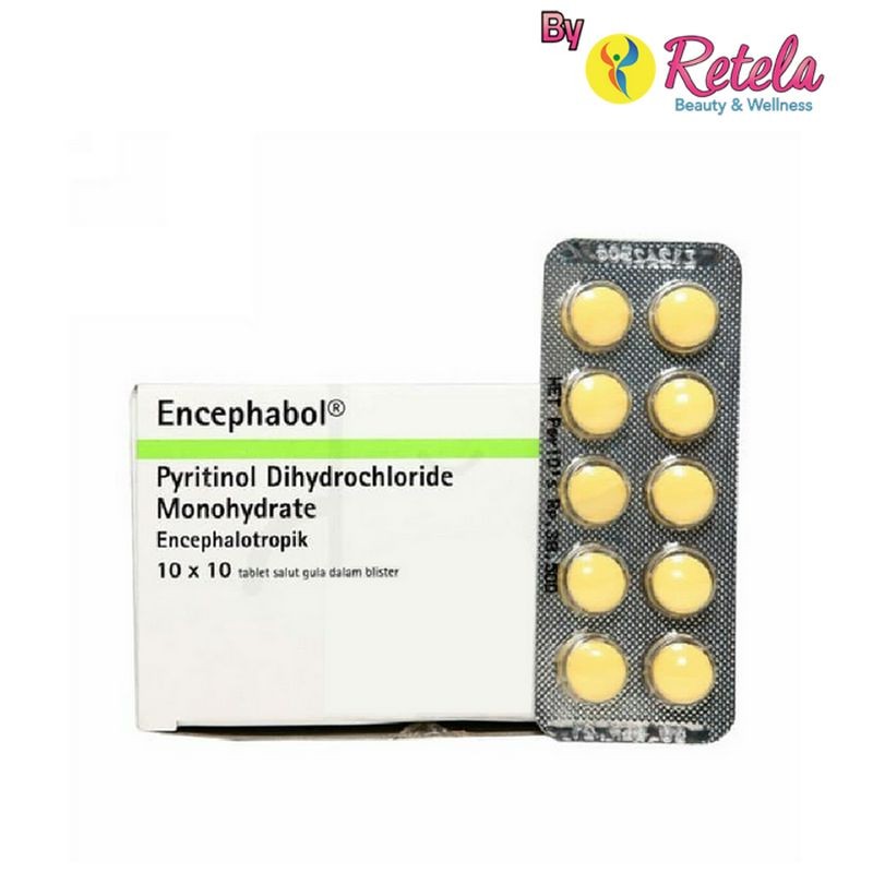Jual ENCEPHABOL 100MG 1 STRIP 10 TABLET | Shopee Indonesia
