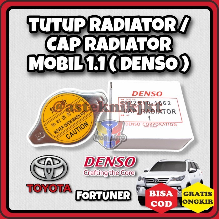Jual (MAT) Tutup Radiator Cap Radiator Fortuner Denso | Shopee Indonesia