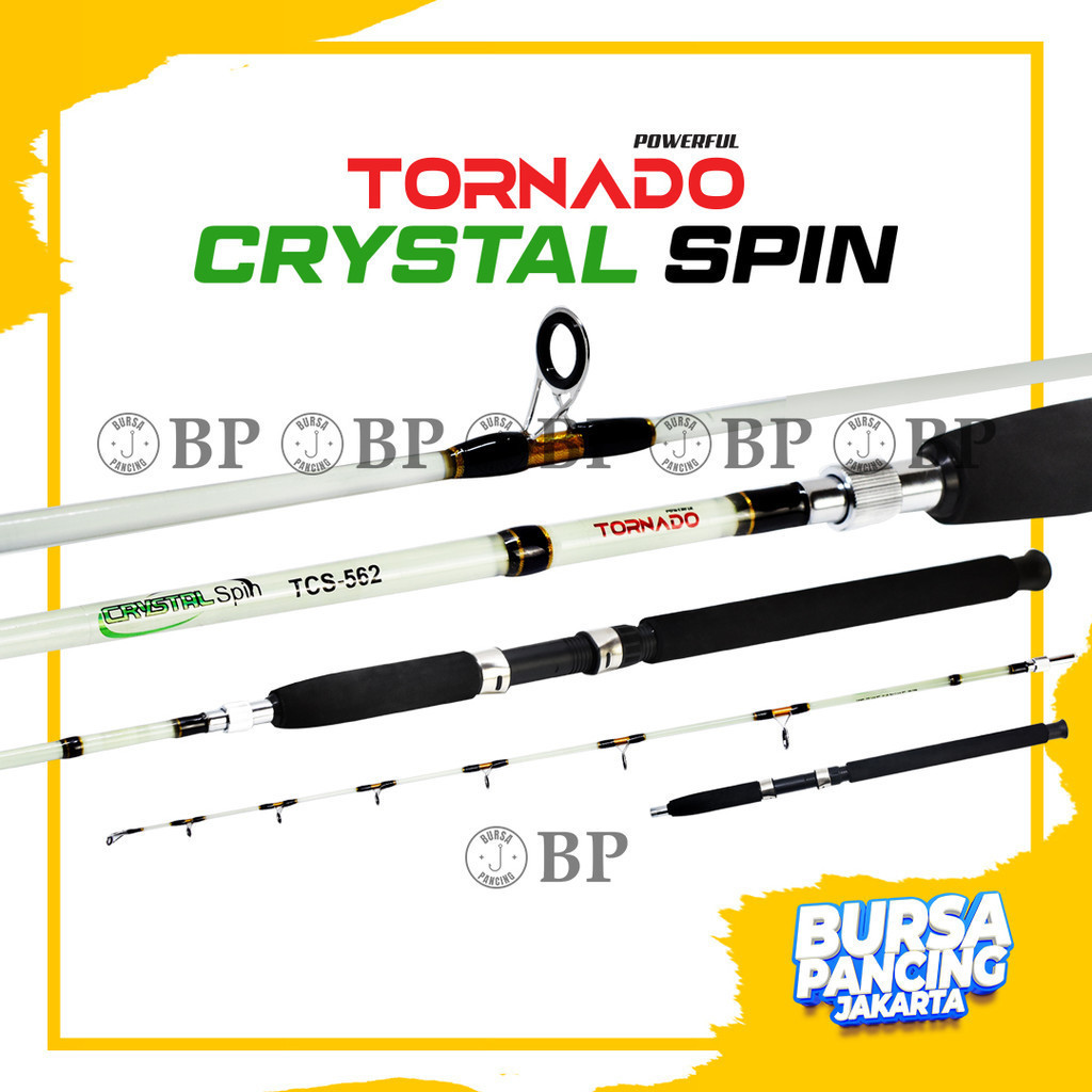 Jual XV14DG TORNADO Joran Spinning CRYSTAL SPIN 150CM - 180CM Tipe ...