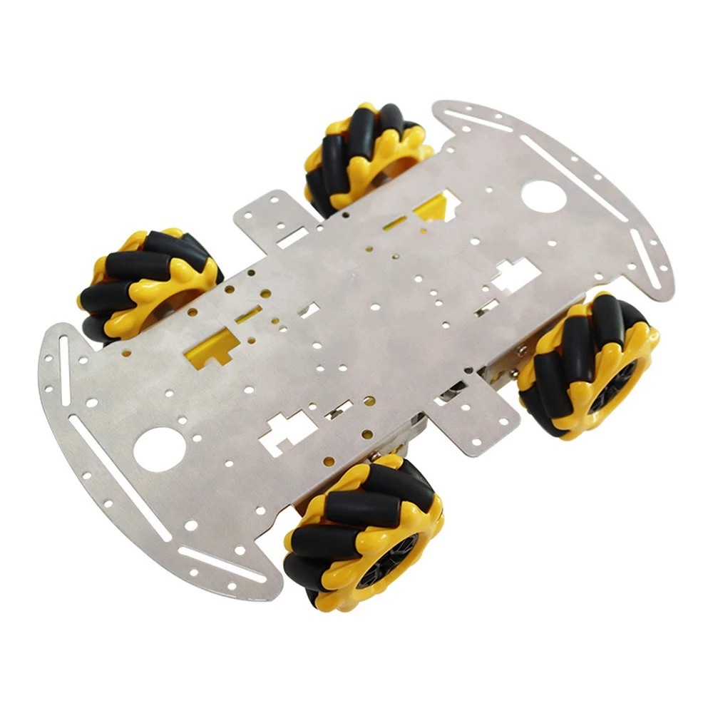 Jual Mecanum Wheel Robot Kit 4WD Omnidirectional Wheels Smart Robot Car ...