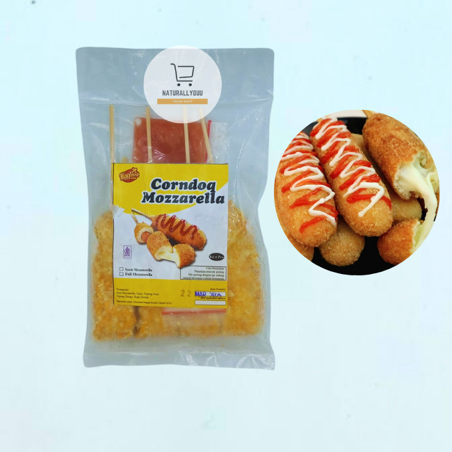 Jual Corn Dog/Hotang isi 4 /Mozreng isi 10 Moza Hotdog Corndog ...