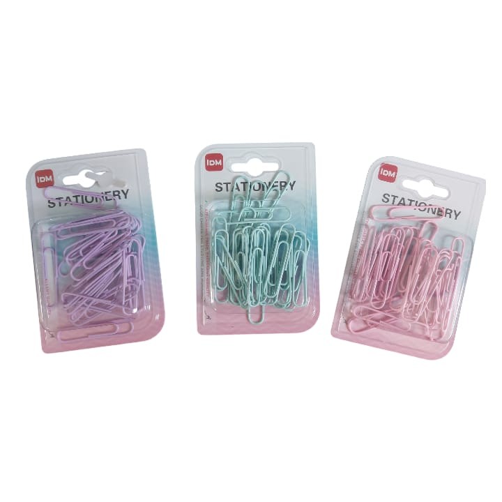 Jual PAPER CLIP QX-33 / 1 SET PAPER CLIP WARNA / PAPER CLIP 5CM ...