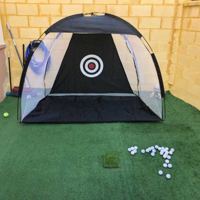 Jual Golf Practice Net Golf Hitting Cage Indoor 2M Golf Practice Net ...