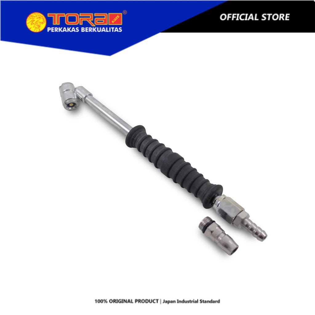 Jual TORA Isian Angin Truck 260 mm - Tire Chuck Long Neppel + Coupler ...