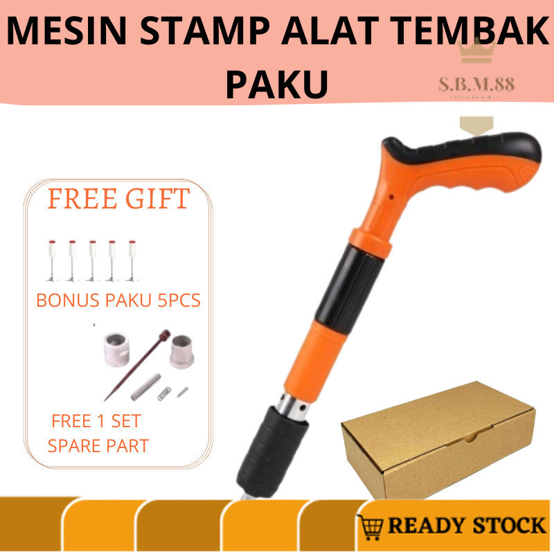 Jual SM88-Z108-Mini Stampset T500 Paku Beton Besi Ramset Mesin Stamp Alat Baja Dinding Semen ...
