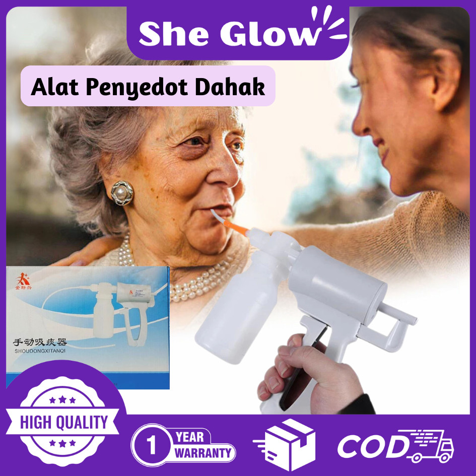 Jual She Glow (GARANSI 1 TAHUN) Suction pump manual hand alat suction ...