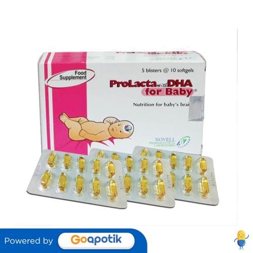 Jual Prolacta With Dha For Baby Box 50 Kapsul | Shopee Indonesia