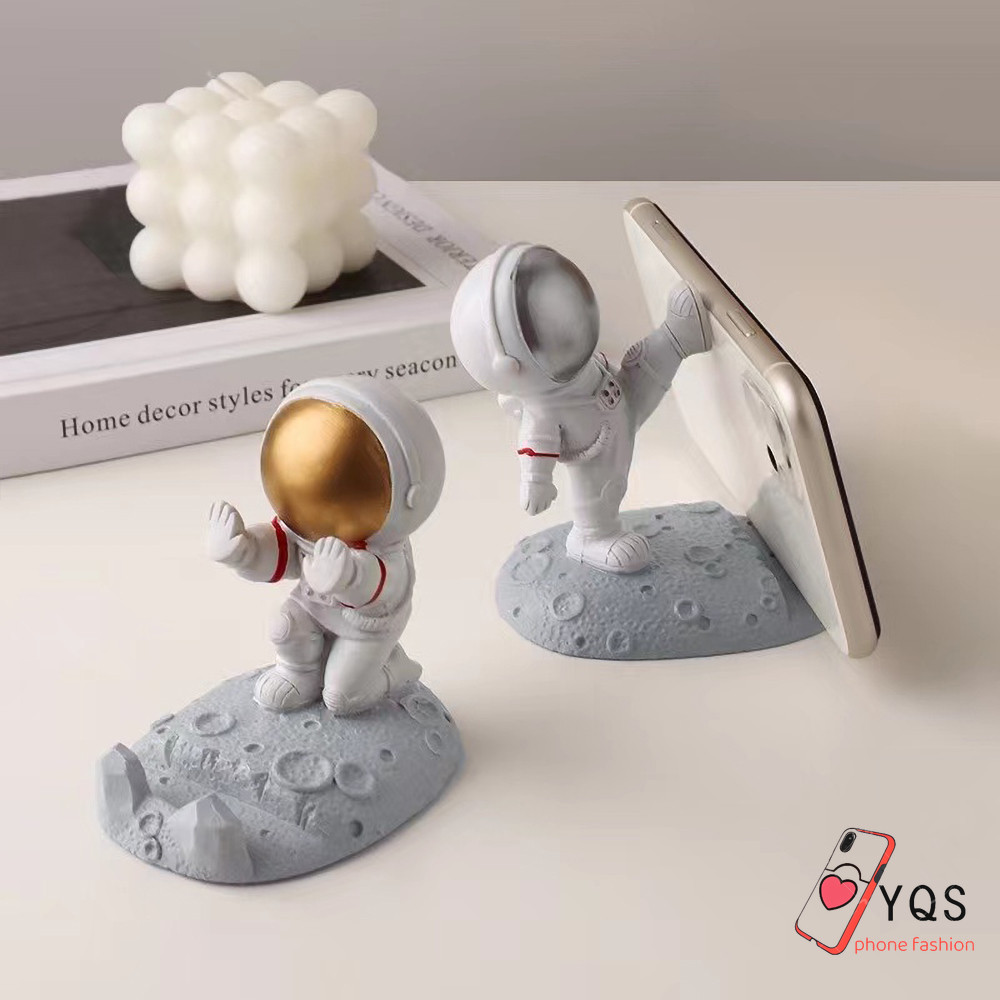 Jual Phone Holder Hp Motif Astronot Stand Phone Holder Lucu Hp Dudukan ...