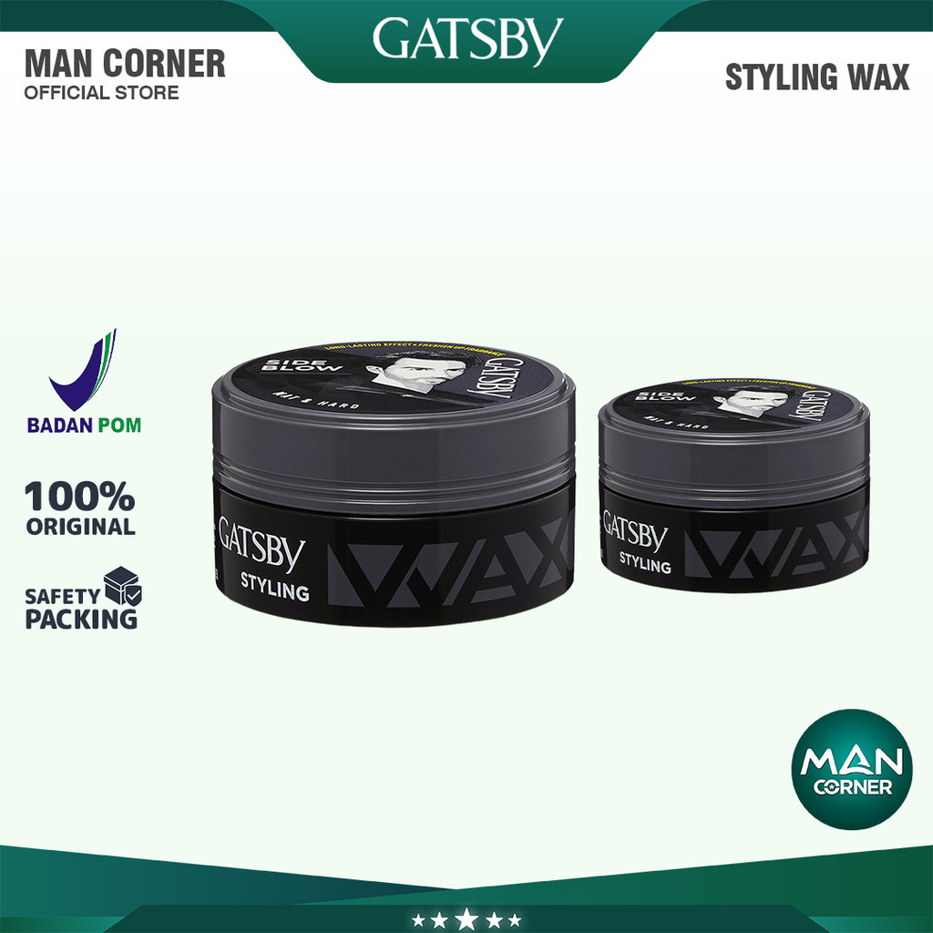 Jual GATSBY Styling Wax Mat & Hard 25gr - 75gr | Man Corner | Shopee ...