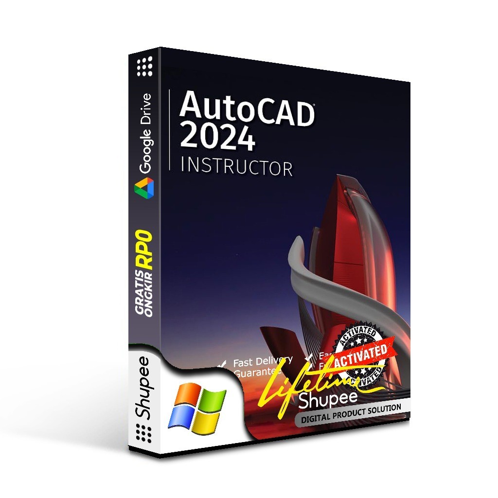 Jual AutoCAD 2024 Instructor A Student Guide | Shopee Indonesia