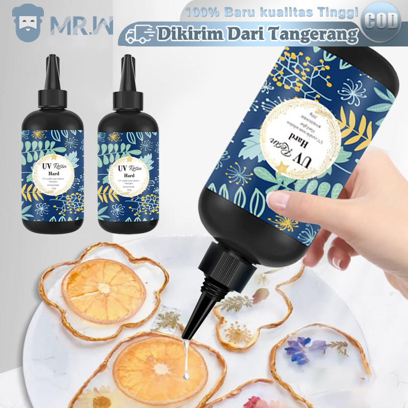 Jual 200/250g Resin Ultraviolet Hard Pilihan Utama Lem UV Resin Hard ...