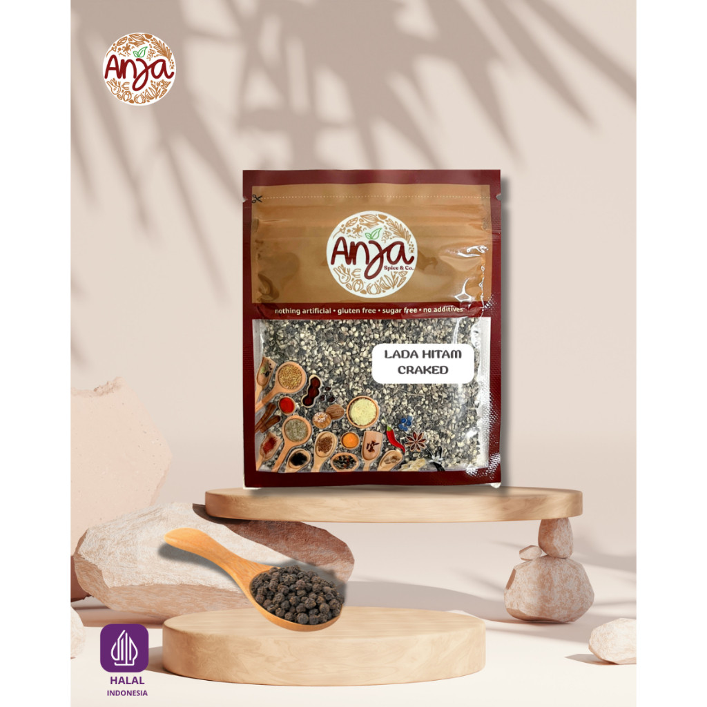 Jual Anja Rempah Lada Hitam Cracked Bubuk Sachet Isi 17gr - Bumbu Dapur ...