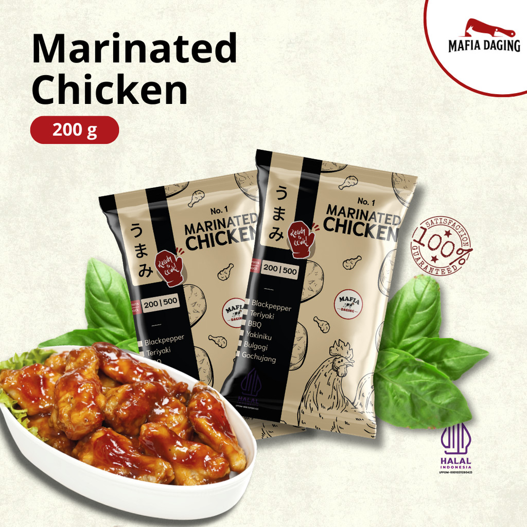 Jual [Mafia Daging] Marinated Chicken- 200g | Shopee Indonesia